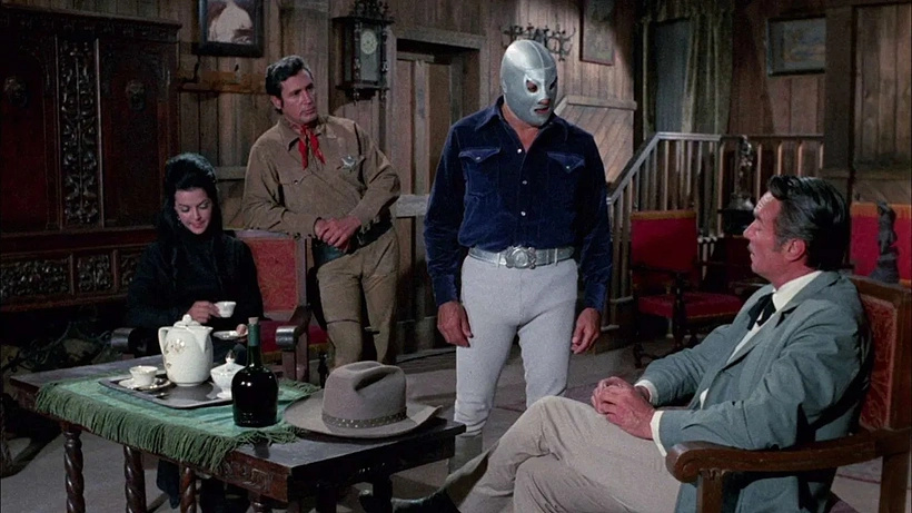 Santo Contra Los Jinetes del Terror (1970) - Película :: CINeol